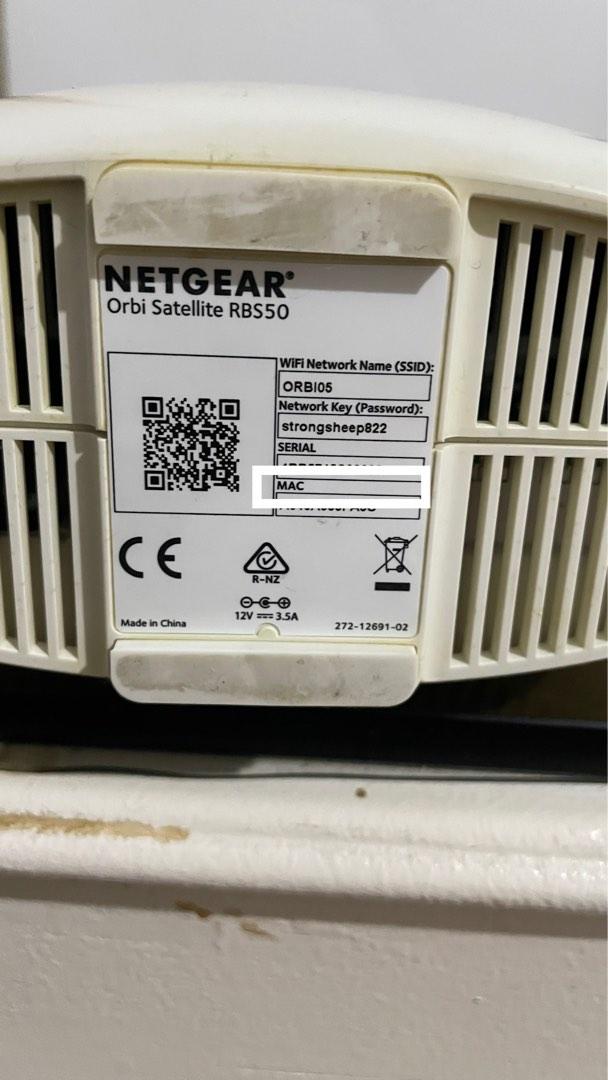 NETGEAR RBK50 Orbi Whole Home Mesh Wi-Fi System, Computers & Tech ...