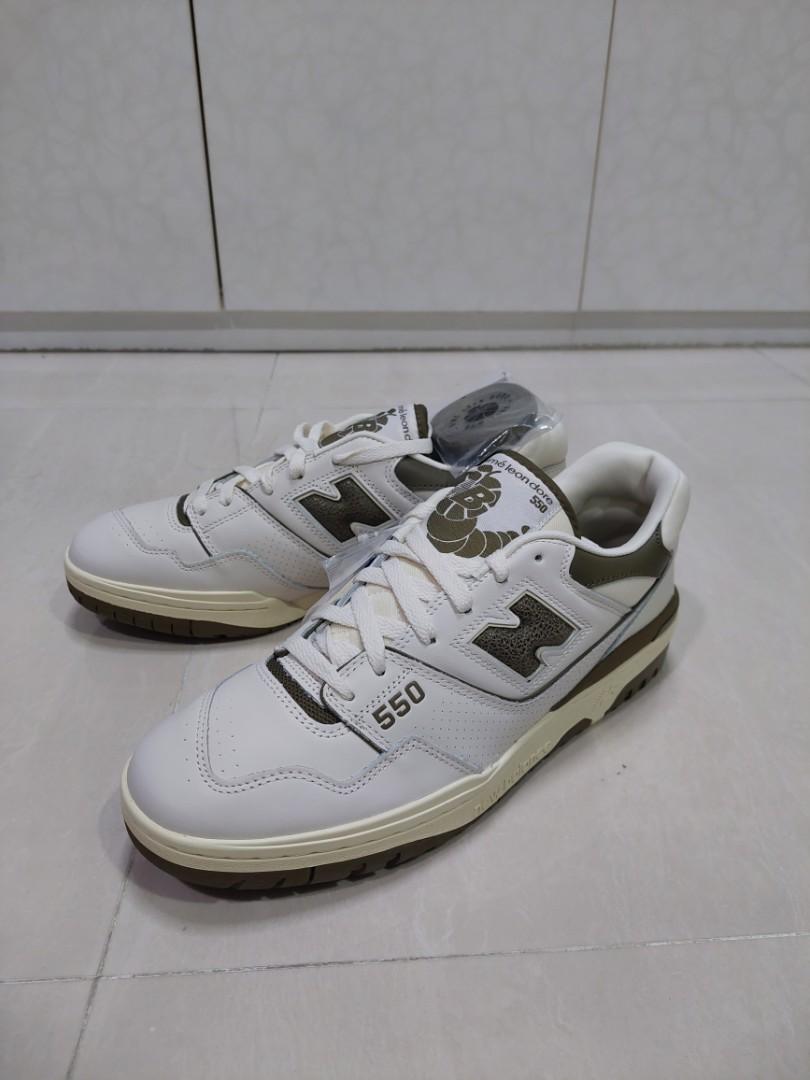 New balance 550 OLIVE ALD/ Aime Leon Dore US10.5, Men's Fashion ...