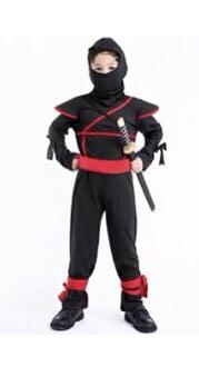 Ninja kid costume, Hobbies & Toys, Toys & Games on Carousell
