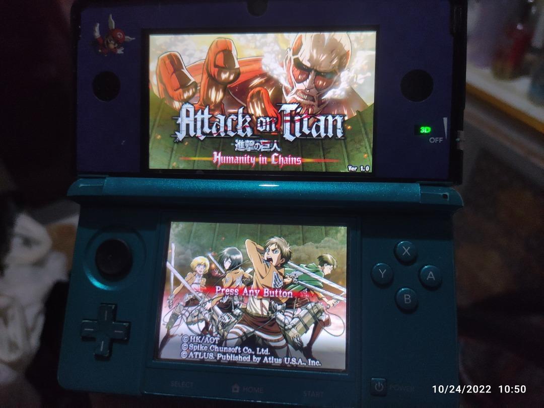 Nintendo 3DS not XL Aqua Blue CFW Luma 16GB 07, Video Game, Konsol di ...