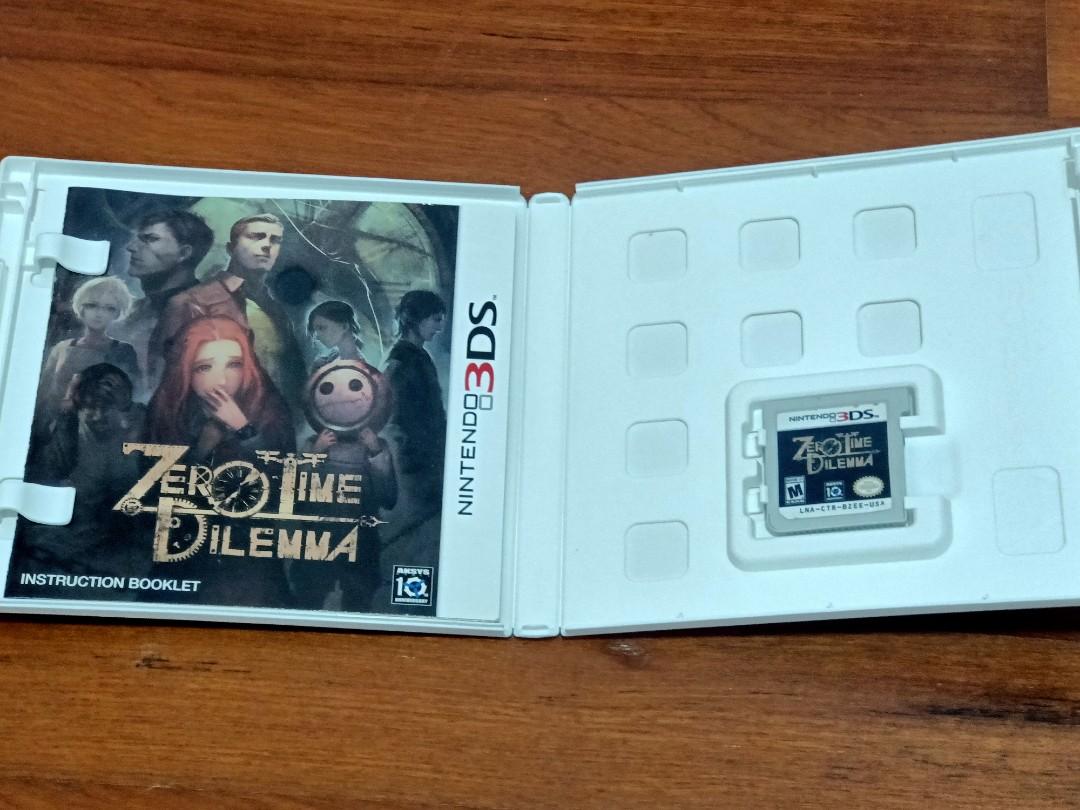 Nintendo 3DS Zero Time Dilemma, Video Gaming, Video Games, Nintendo on Carousell