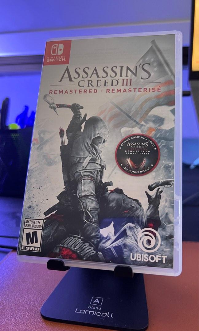 Nintendo Switch: Assassins Creed III Remastered, Video Gaming, Video ...