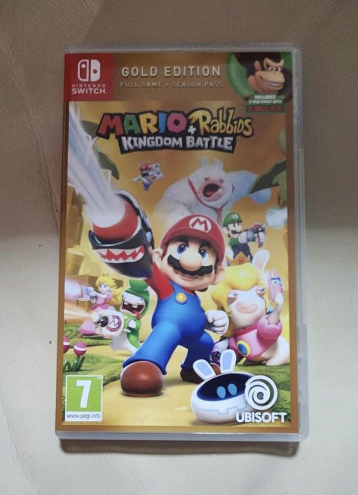 Nintendo Switch Mario + Rabbids Kingdom Battle [Gold edition], Video ...