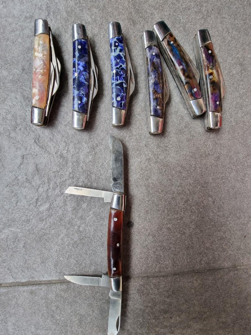 NOS Folding Knife Solingen Cherokee pisau okapi, Hobbies & Toys ...