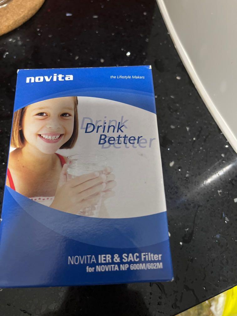 Novita Water Filter Tank with 1 new filter., TV & Home Appliances ...