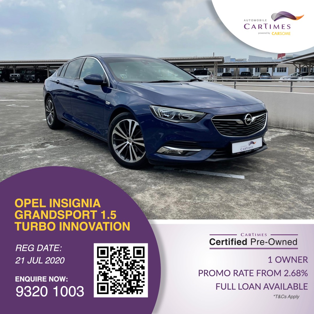 Opel Insignia Grandsport 1.5 Turbo Innovation (A), Cars, Used Cars on ...