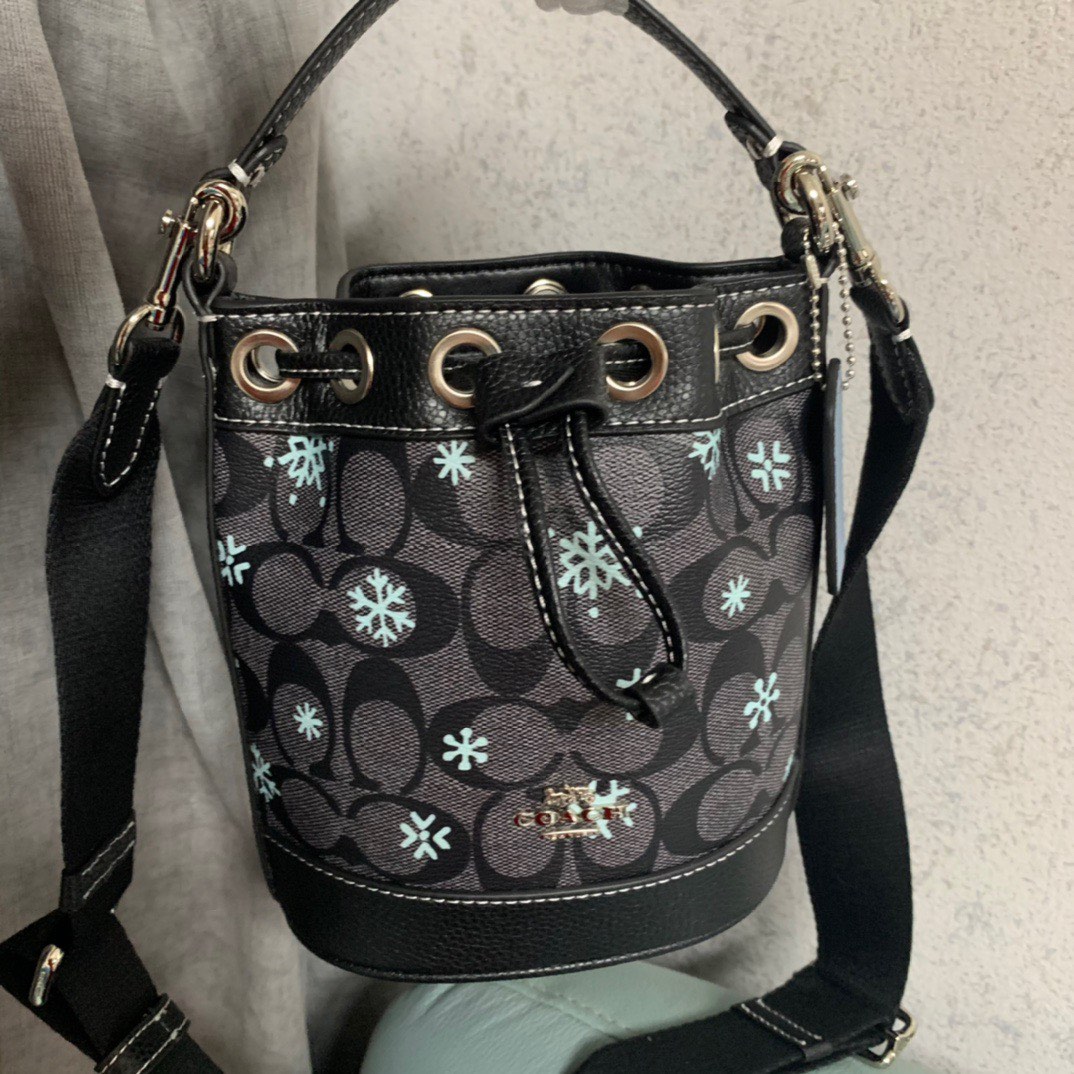 Original coach mini bucket bag handbag Ce587, Luxury, Bags & Wallets on ...