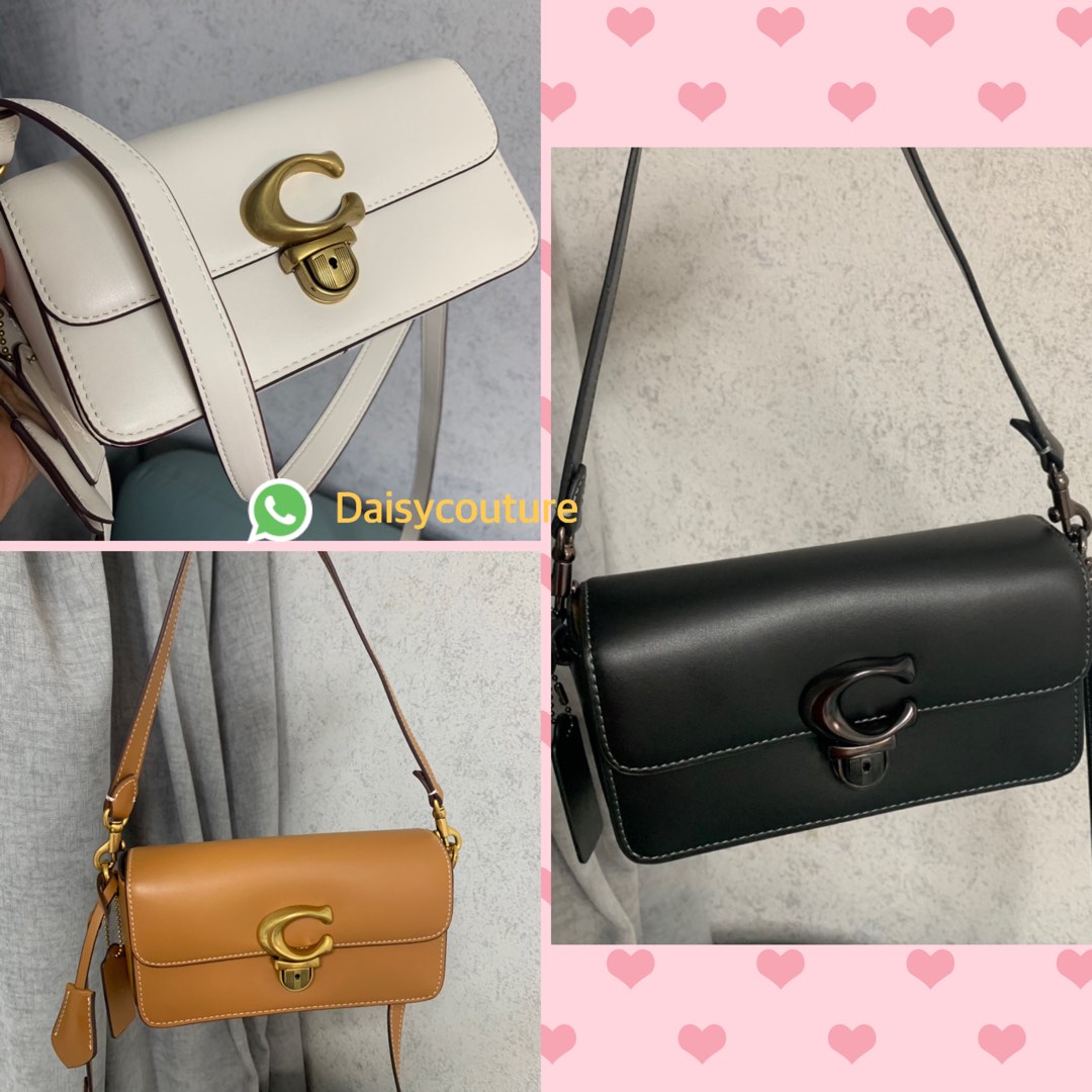 Original coach studio crossbody bag mini ce331 baguette, Luxury, Bags ...