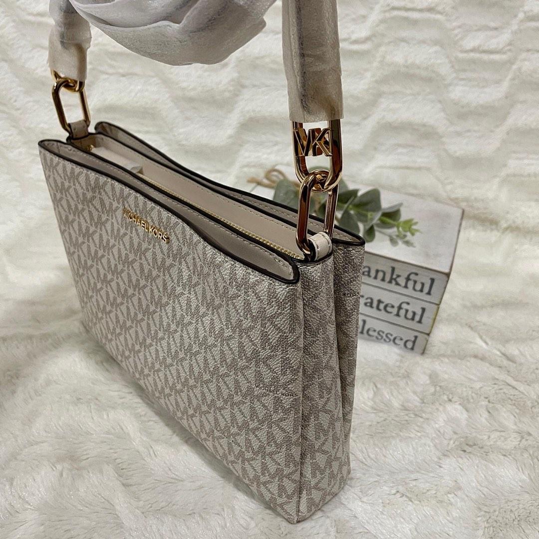 Original MK Trisha medium logo crossbody, Women's Fashion, Bags & Wallets, Cross-body Bags on ...
