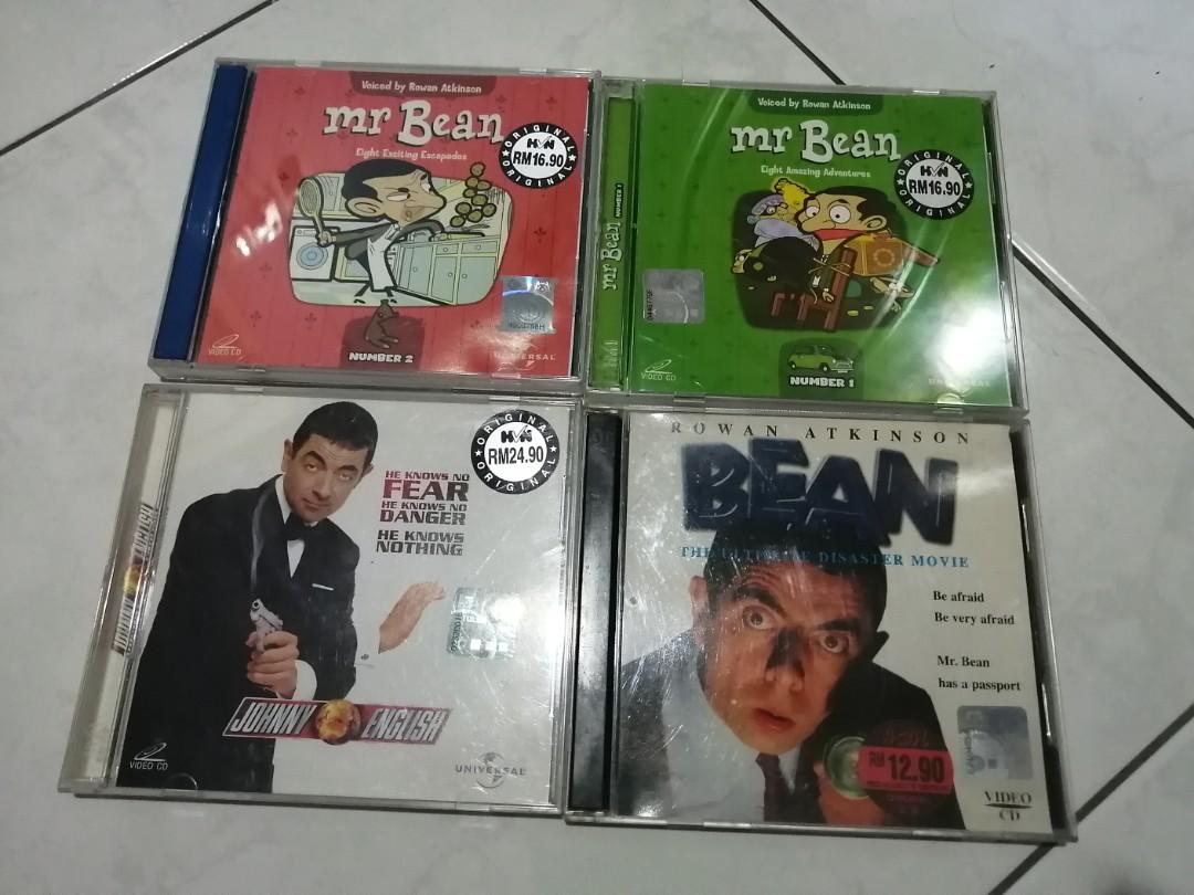 Original Mr bean VCD Collection, Hobbies & Toys, Music & Media, CDs & DVDs on Carousell