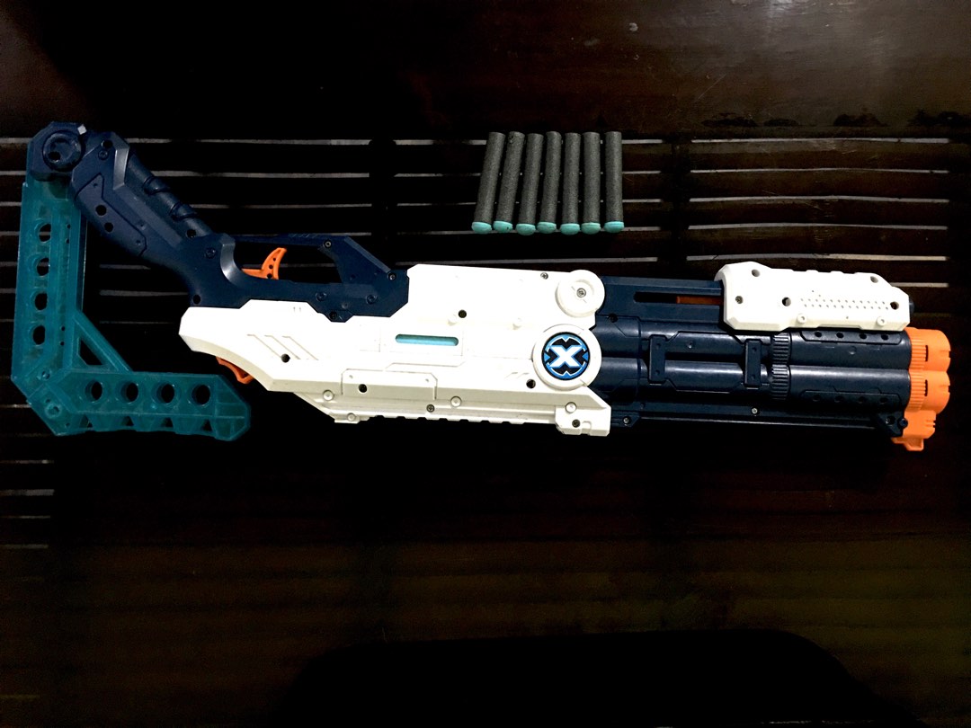 Original Nerf X Shots Gun, Hobbies & Toys, Toys & Games on Carousell