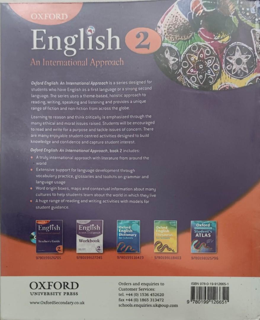 Oxford English - An International Approach, Hobbies & Toys, Books ...