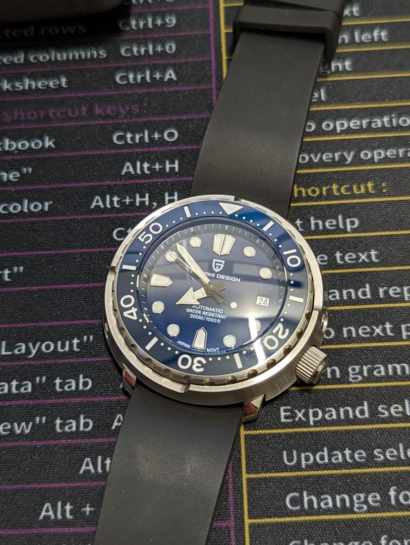 Pagani Design (Tuna) 300m NH35, Men's Fashion, Watches & Accessories ...