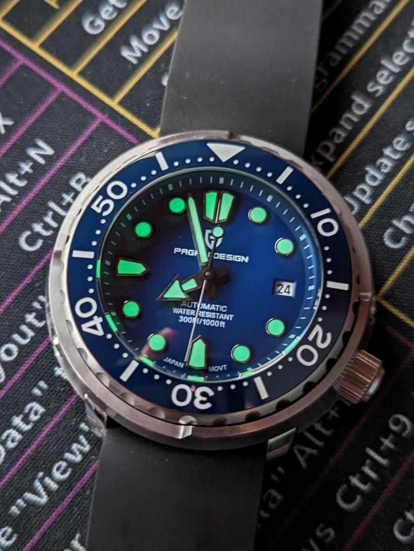 Pagani Design (Tuna) 300m NH35, Men's Fashion, Watches & Accessories ...