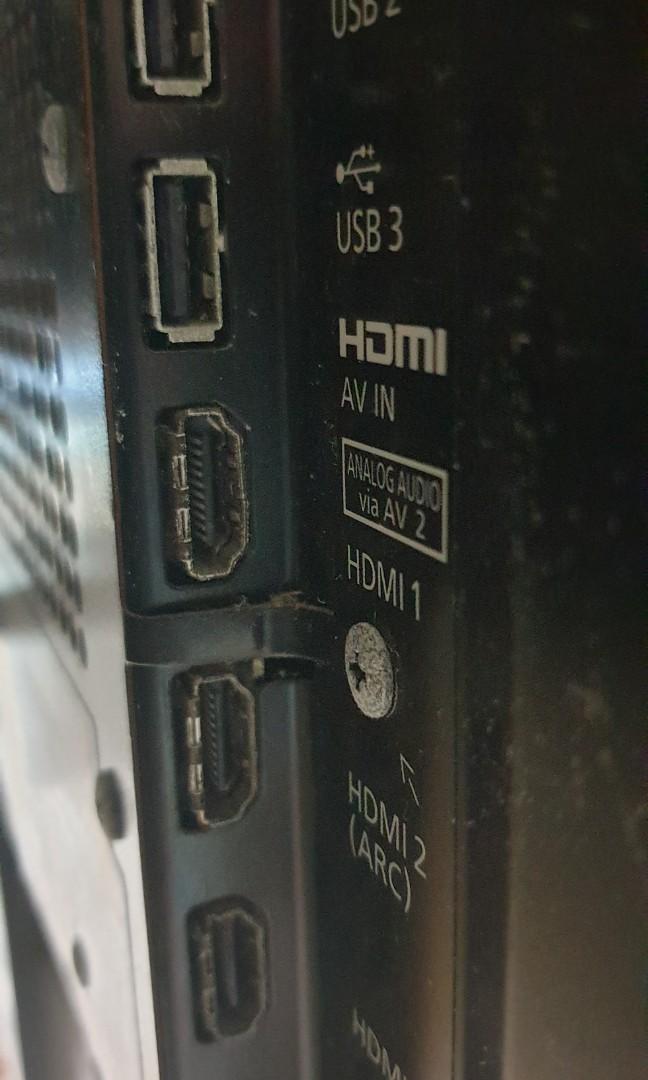 Panasonic Viera TC-P65VT50 Out of order, glass panel cracked, TV & Home ...