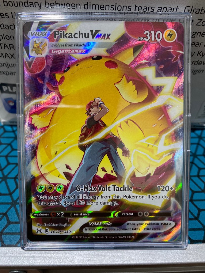 Pikachu VMAX TG17/TG30, Hobbies & Toys, Toys & Games on Carousell