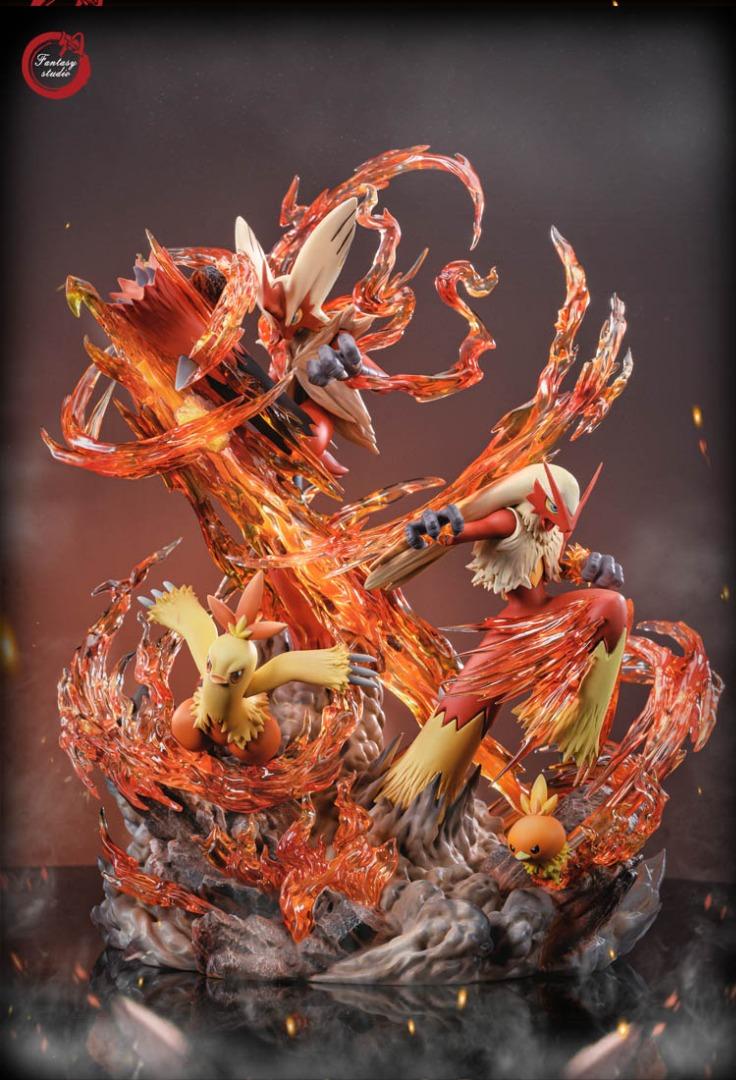[PO] Fantasy Studios - Pokemon GX Evolution Series 008 Blaziken Family ...