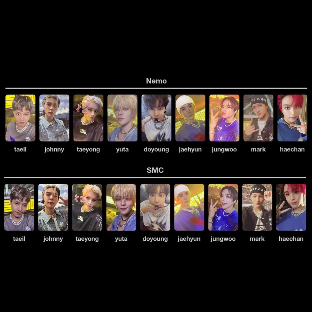 [PO] NCT 127 2 Baddies SMC / Nemo Ver Official Photocards Set, Hobbies & Toys, Memorabilia ...