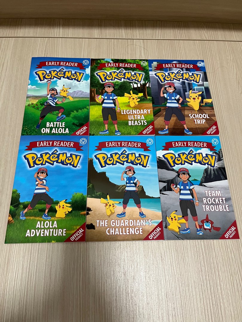 Pokemon Early Reader, 興趣及遊戲, 書本 & 文具, 小說 & 故事書 - Carousell