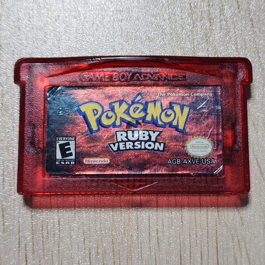 Pokemon Ruby Version (AGB-AXVE-USA) for Nintendo Gameboy Advance, Video ...