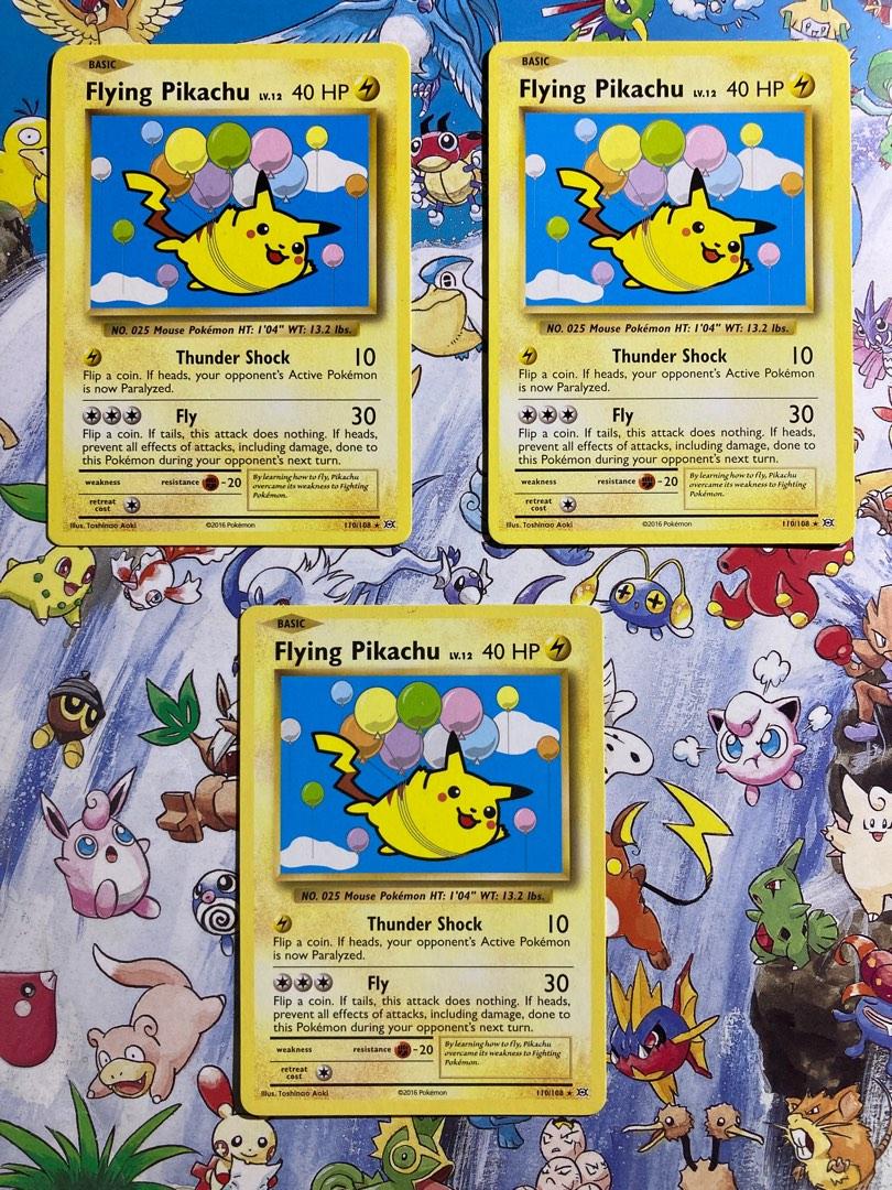Flying Pikachu Evolutions | Pikachu Volant Card Market – IMBN