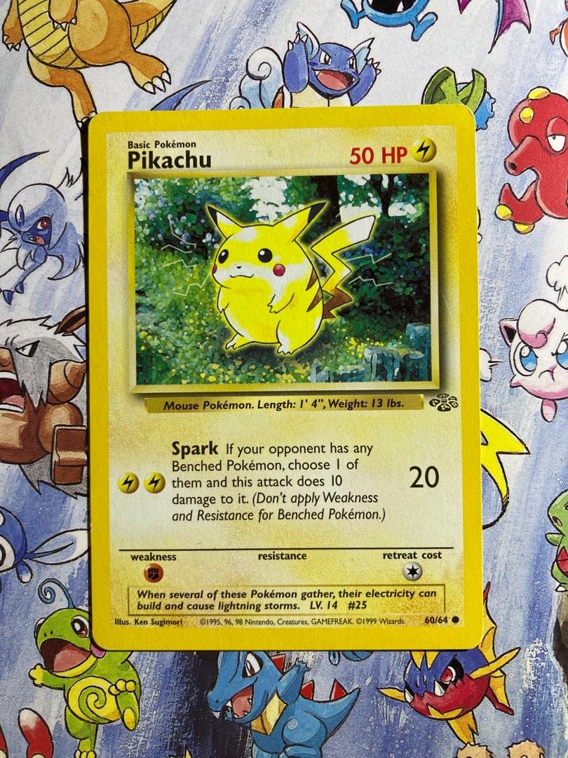 Pokemon TCG - Pikachu Jungle with free Pikachu Base Set Card, Hobbies ...