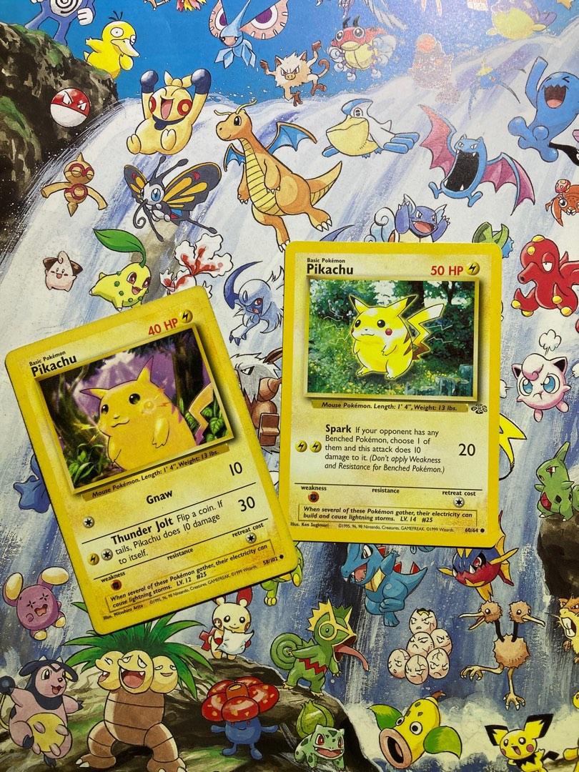 Pokemon TCG - Pikachu Jungle with free Pikachu Base Set Card, Hobbies ...
