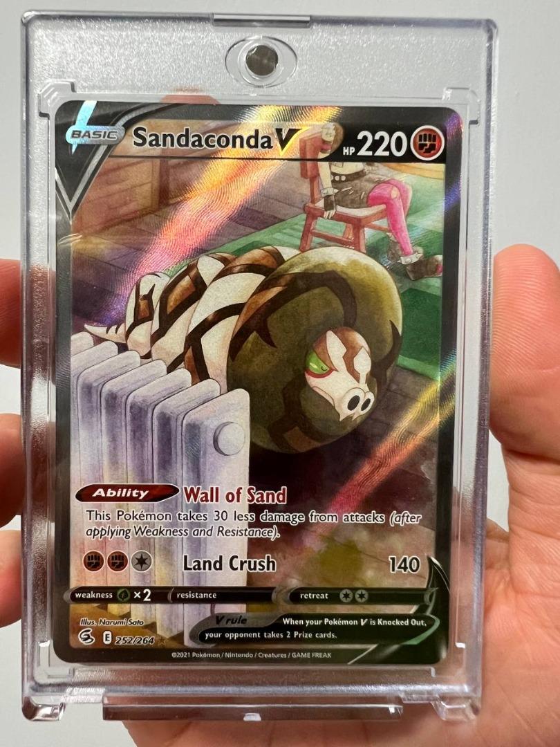 Pokemon TCG: Sandaconda V Alternate Art Fusion Strike, Hobbies & Toys ...