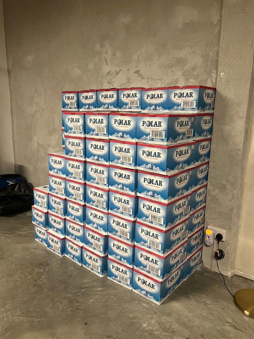 Polar mineral Water cartons 300ml, Food & Drinks, Beverages on Carousell