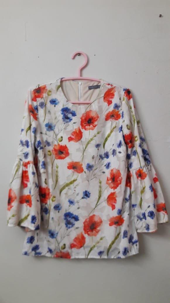 Poplook top, Women's Fashion, Tops, Blouses on Carousell