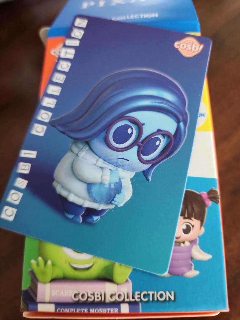 Popmart Pixar Cosbi Collection - Inside Out Sadness, Hobbies & Toys ...