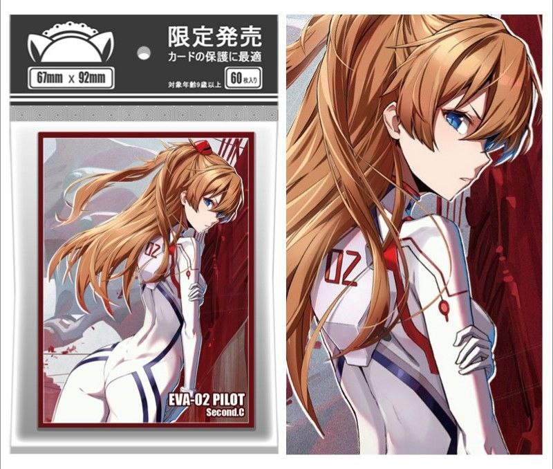 Preorder- Asuka Langley Sohryu from Evangelion Doujin Anime Card Sleeve ...