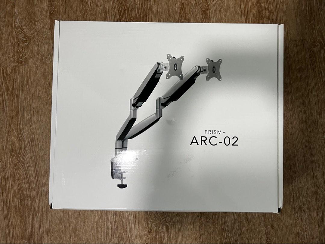 (50% off retail) Prism+ Arc 02 Dual Monitor Arm, Computers & Tech ...
