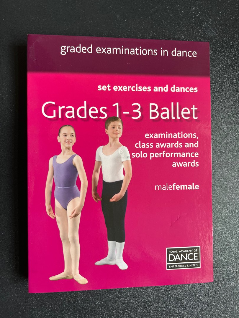 RAD Grade 1-3 Ballet examinations dance DVD disc, 興趣及遊戲, 音樂、樂器 & 配件, 音樂 ...