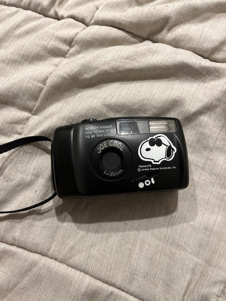 RARE Peanuts Joe Cool Snoopy 35mm Film Camera, Photography, Cameras on ...