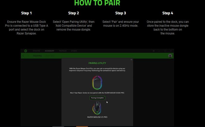 Razer Mouse Dock Pro Wireless Charging Puck Bundle Computers And Tech