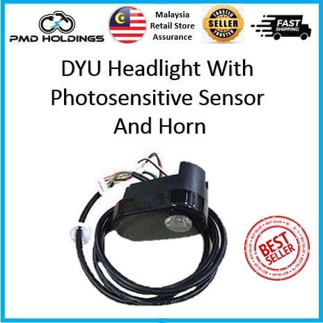 Ready Stock Replacement Part DYU Headlight With Photosensitive Sensor ...