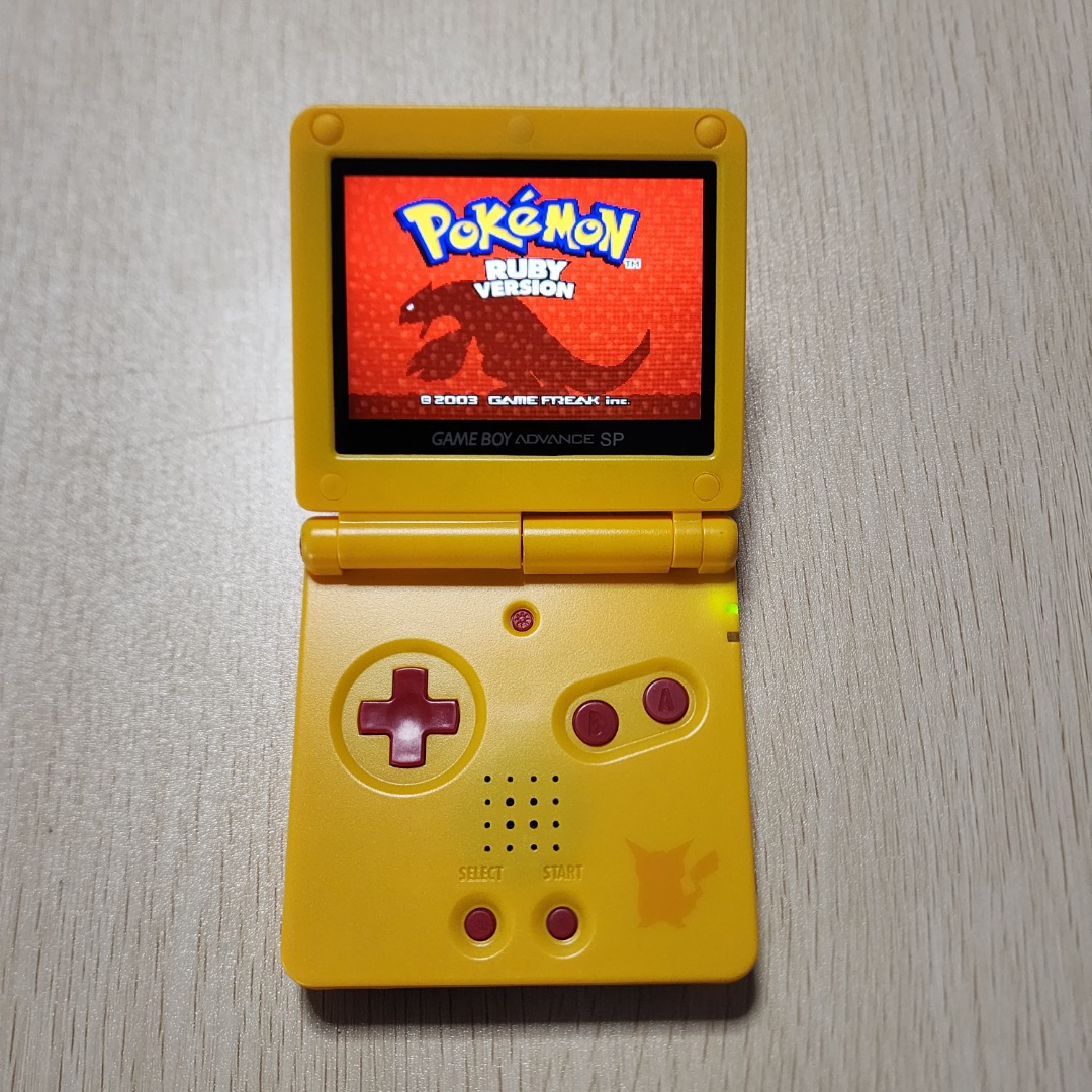 Refurbished GameBoy Advance SP AGS-001 with IPS Screen Mod, Video ...