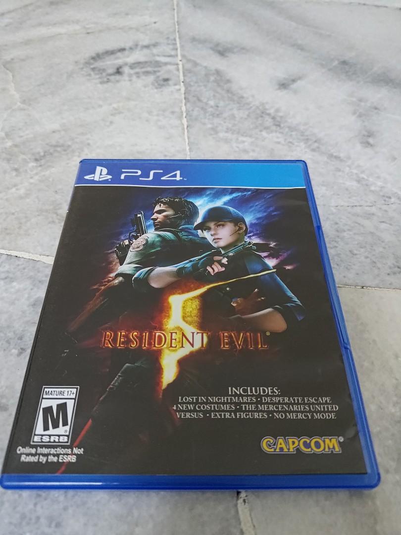 Resident evil, Video Gaming, Video Games, PlayStation on Carousell