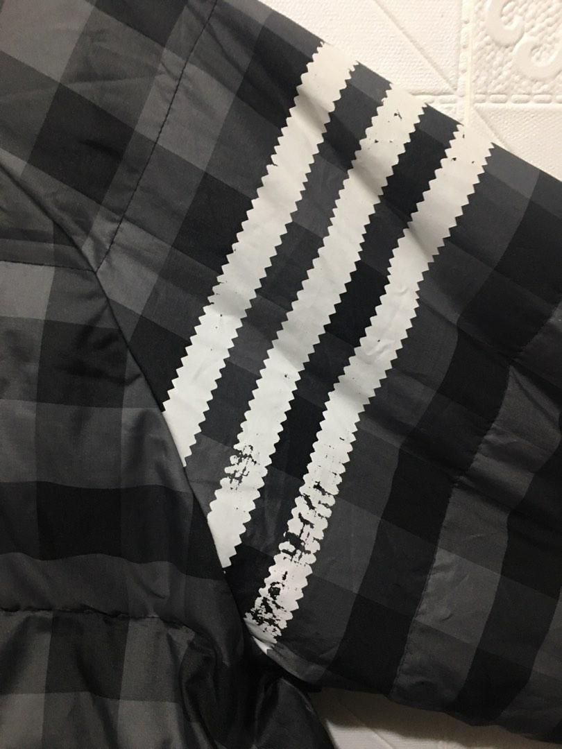 Reversible Adidas Check Down Puffer Jacket, Men's Fashion, Coats ...