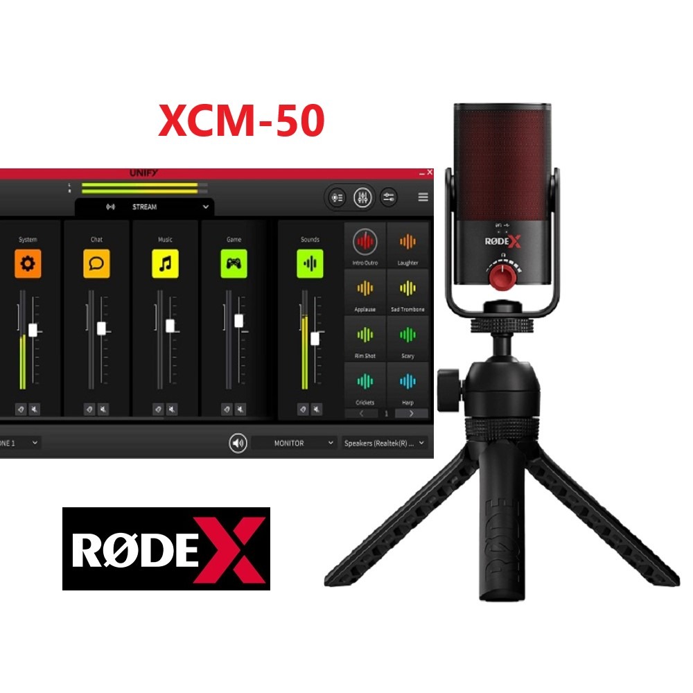 RODE XCM-50 – Professional Condenser USB Microphone, Audio, Microphones ...