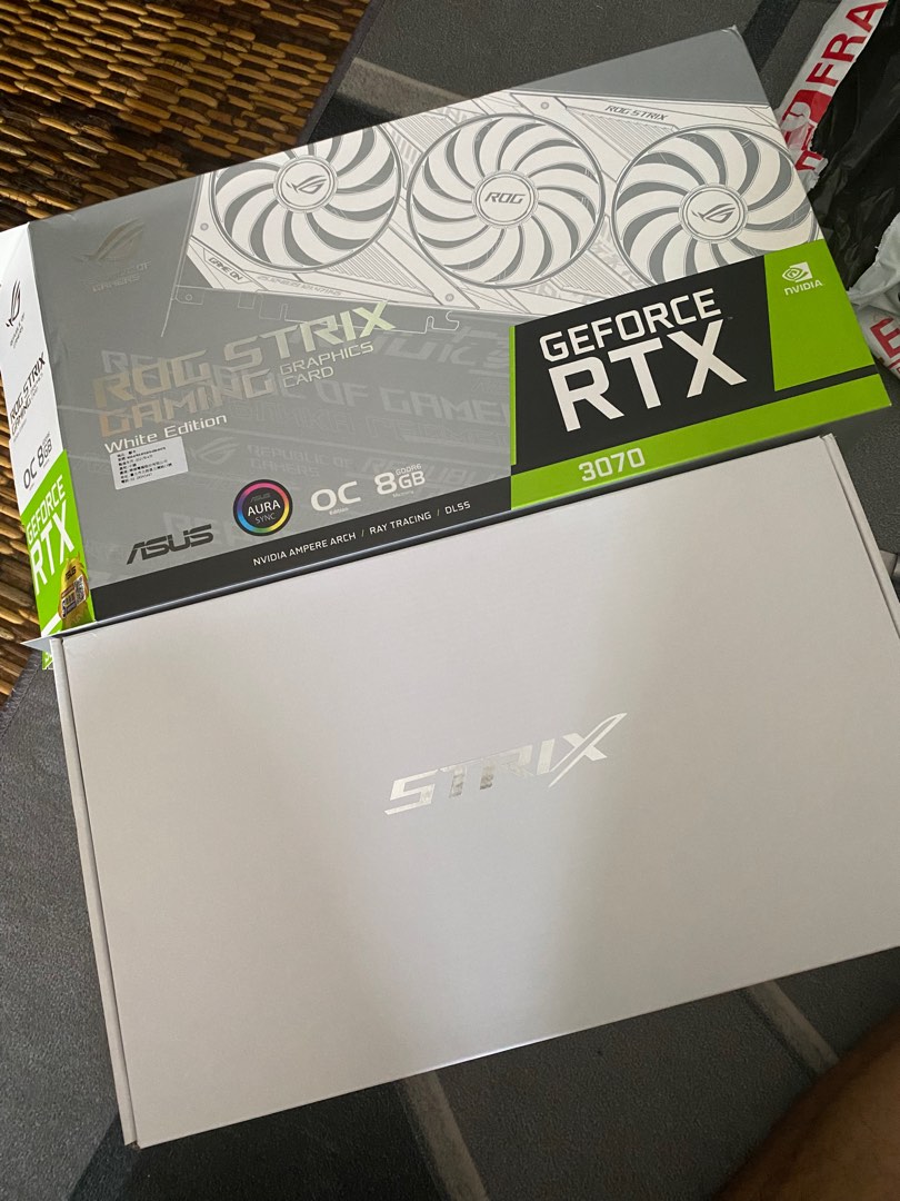 ROG RTX 3070 WHITE, Computers & Tech, Parts & Accessories, Computer ...