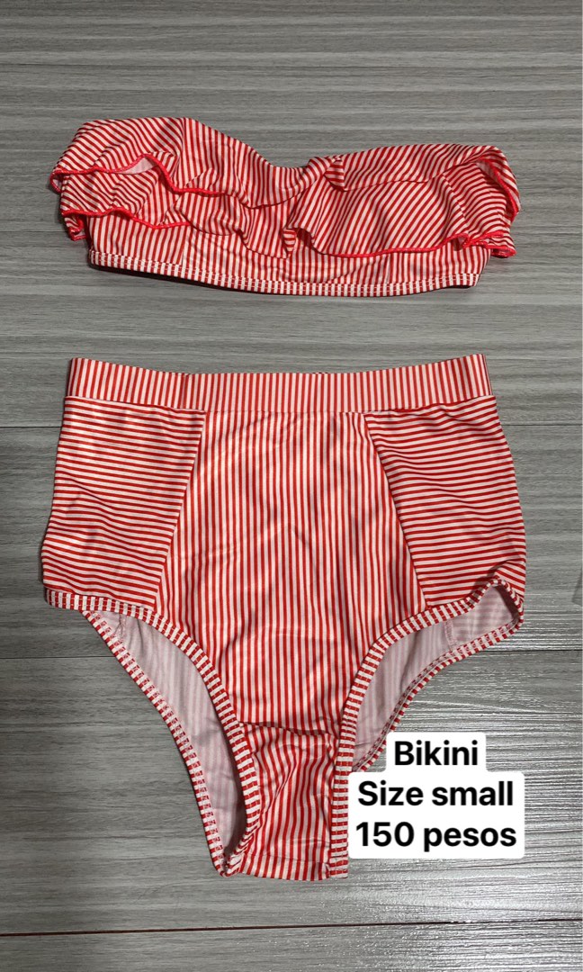 Ruffles pink two piece bikini, Women's Fashion, Swimwear, Bikinis ...