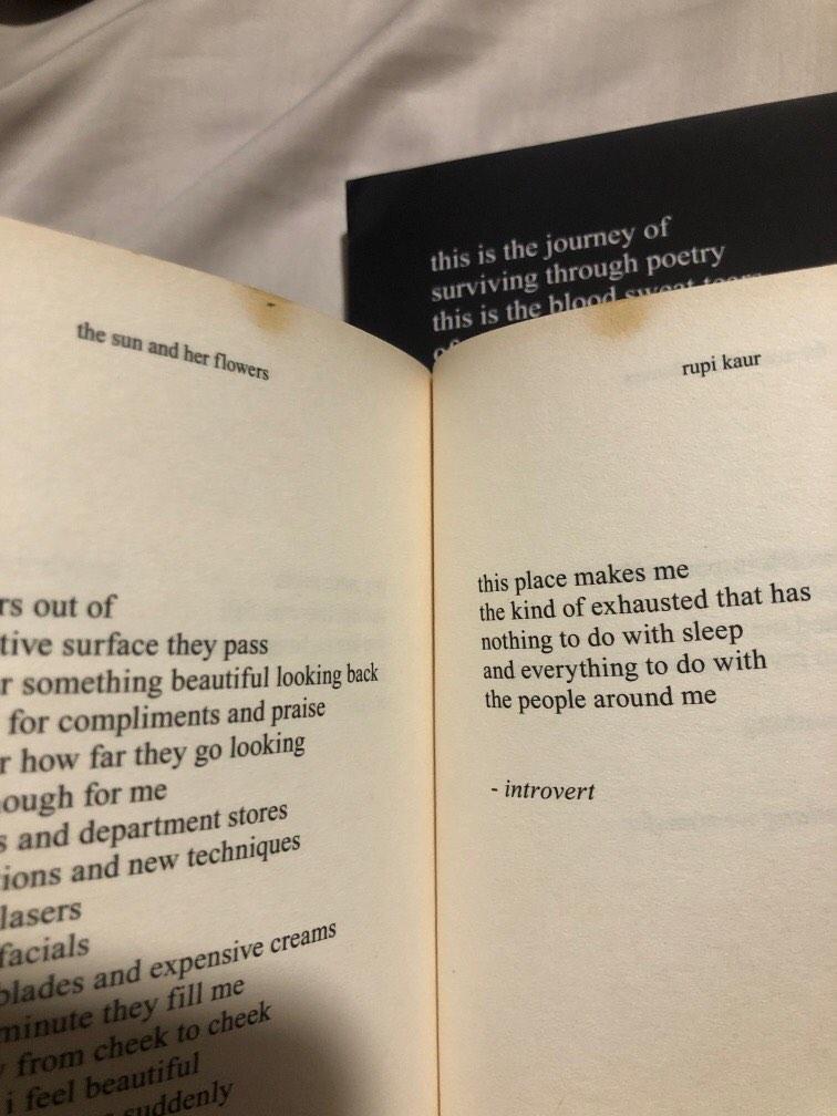 rupi kaur poetry books - the sun and her flowers / milk and honey ...