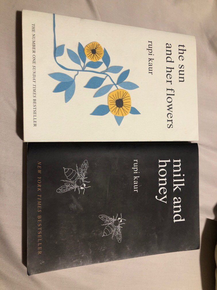 rupi kaur poetry books - the sun and her flowers / milk and honey ...