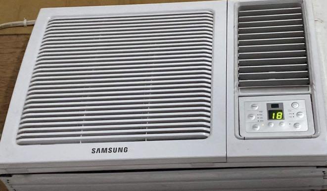 Samsung 2HP Window Type Inverter Aircon, TV & Home Appliances, Air ...