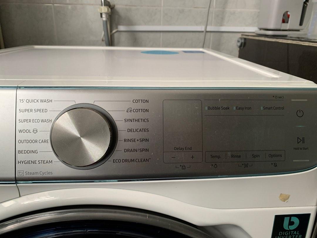 Samsung 9.0 kg front loaded washing machine, TV & Home Appliances ...