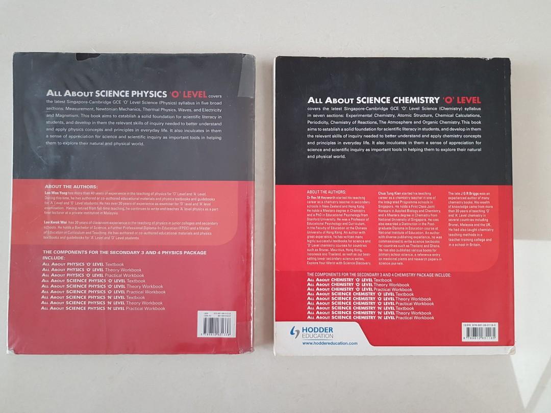 Science Chemistry And Physics Hobbies And Toys Books And Magazines Textbooks On Carousell 