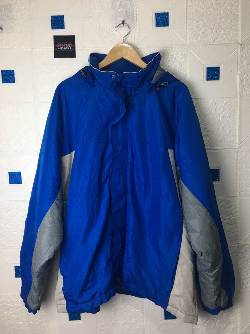 Seb Tech Trek / Heavy Rain Jacket (Detachable Hoodie), Men's Fashion ...