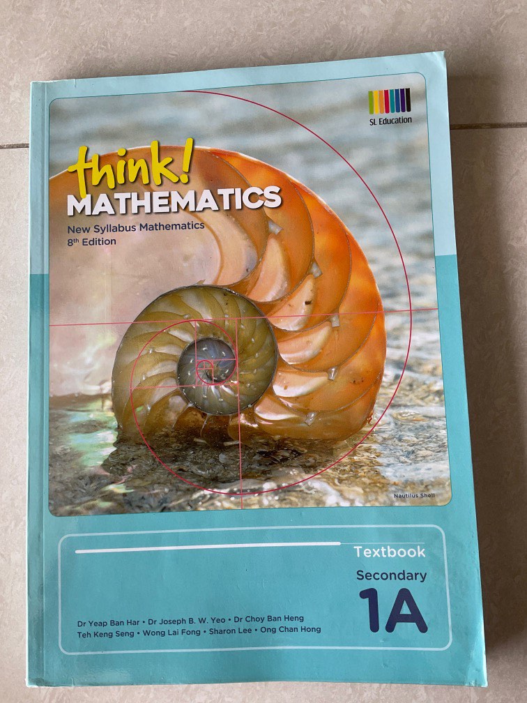 Sec 1 Math Textbook, Hobbies & Toys, Books & Magazines, Textbooks on ...